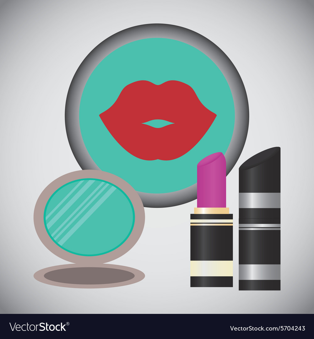 Make up design Royalty Free Vector Image - VectorStock