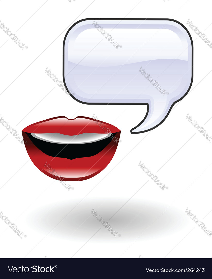 Talk Royalty Free Vector Image - VectorStock