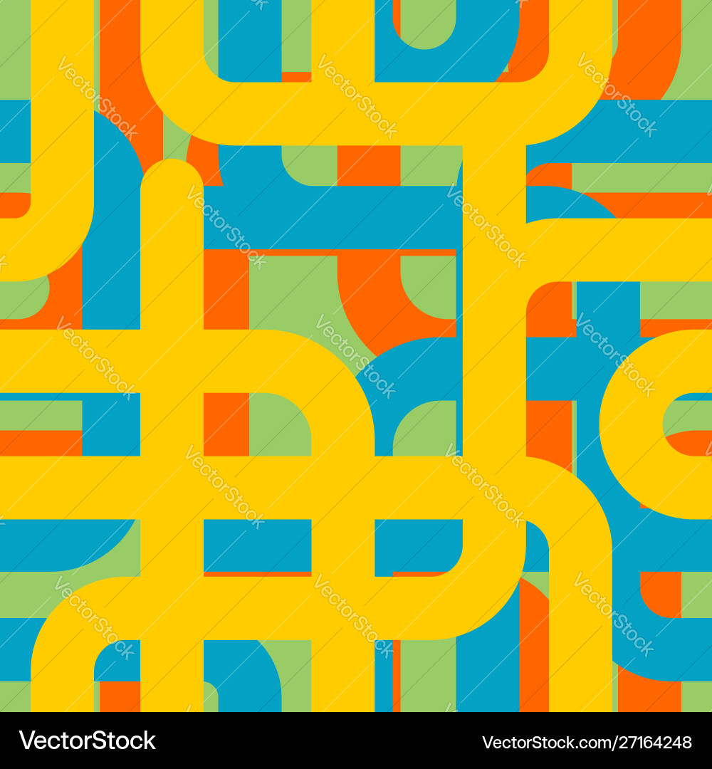 Linear pattern seamless line abstract background Vector Image