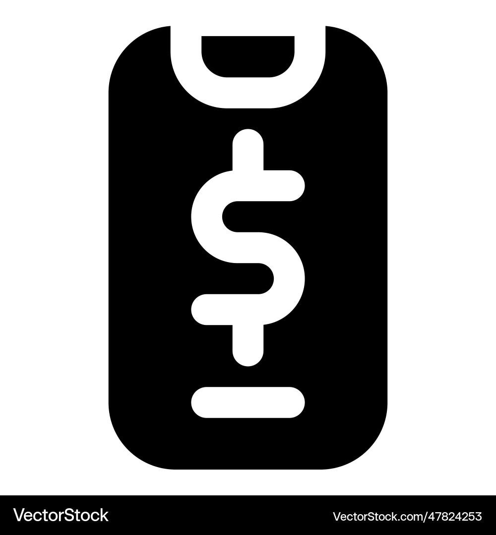 E-money a digital or online currency Royalty Free Vector