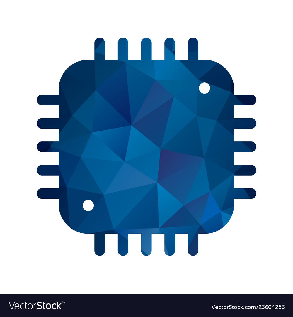 Processor icon Royalty Free Vector Image - VectorStock