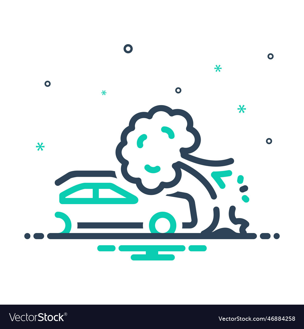 Fallen Royalty Free Vector Image - VectorStock