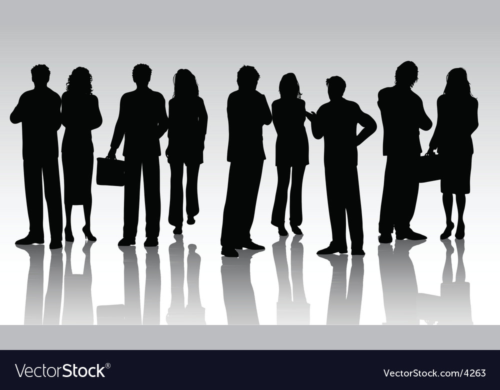 Business people Royalty Free Vector Image - VectorStock
