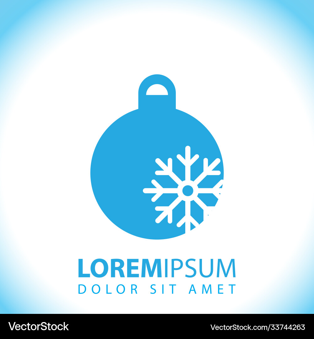 Christmas toy icon sign Royalty Free Vector Image