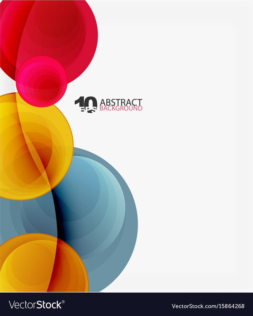 Circle background Royalty Free Vector Image - VectorStock