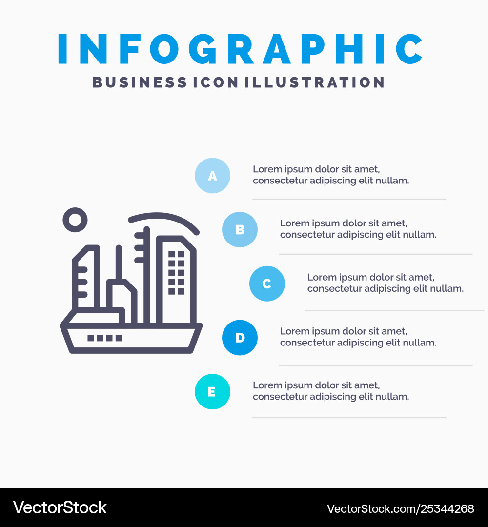 City colonization colony dome expansion line icon Vector Image