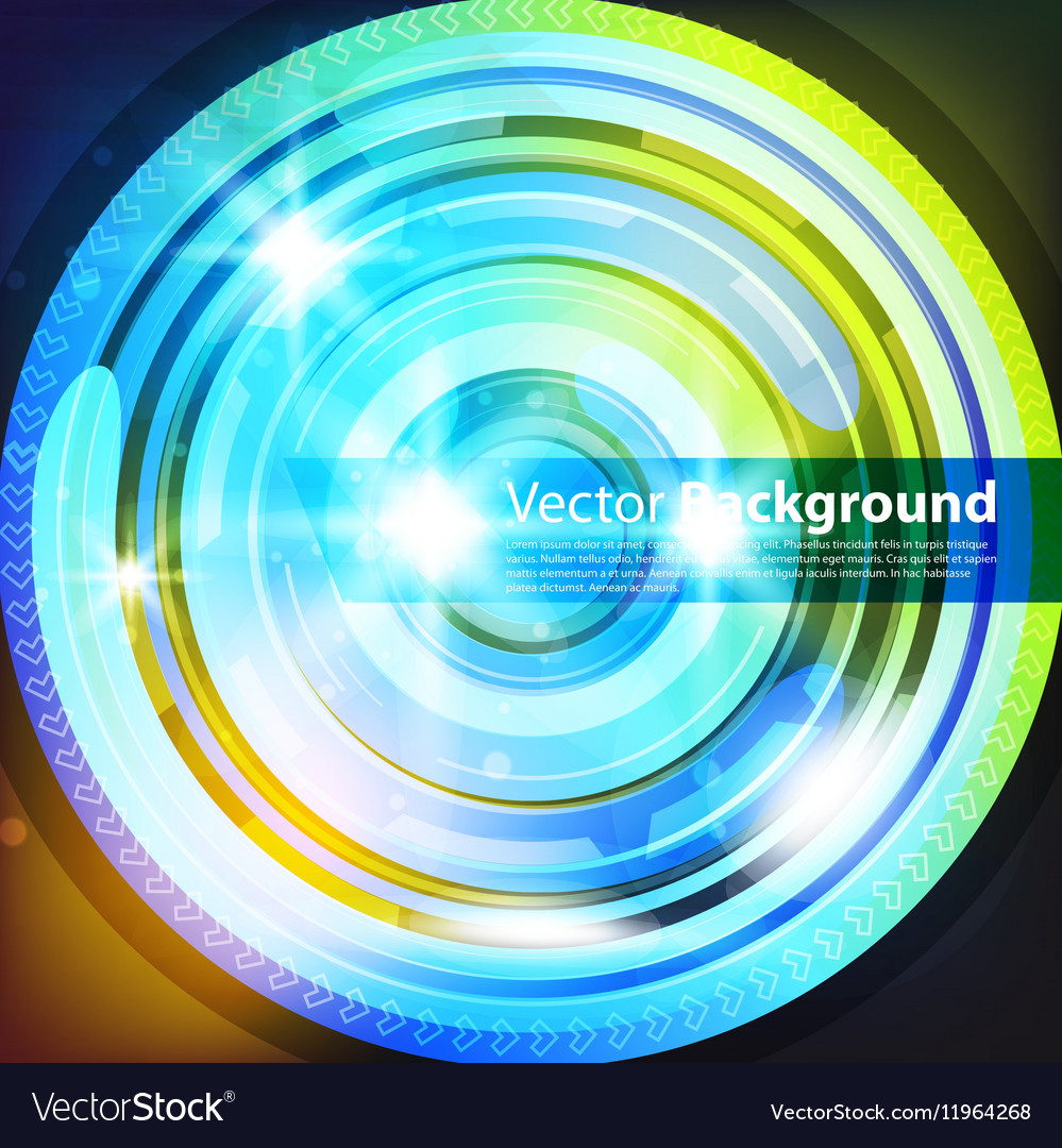 Techno background Royalty Free Vector Image - VectorStock