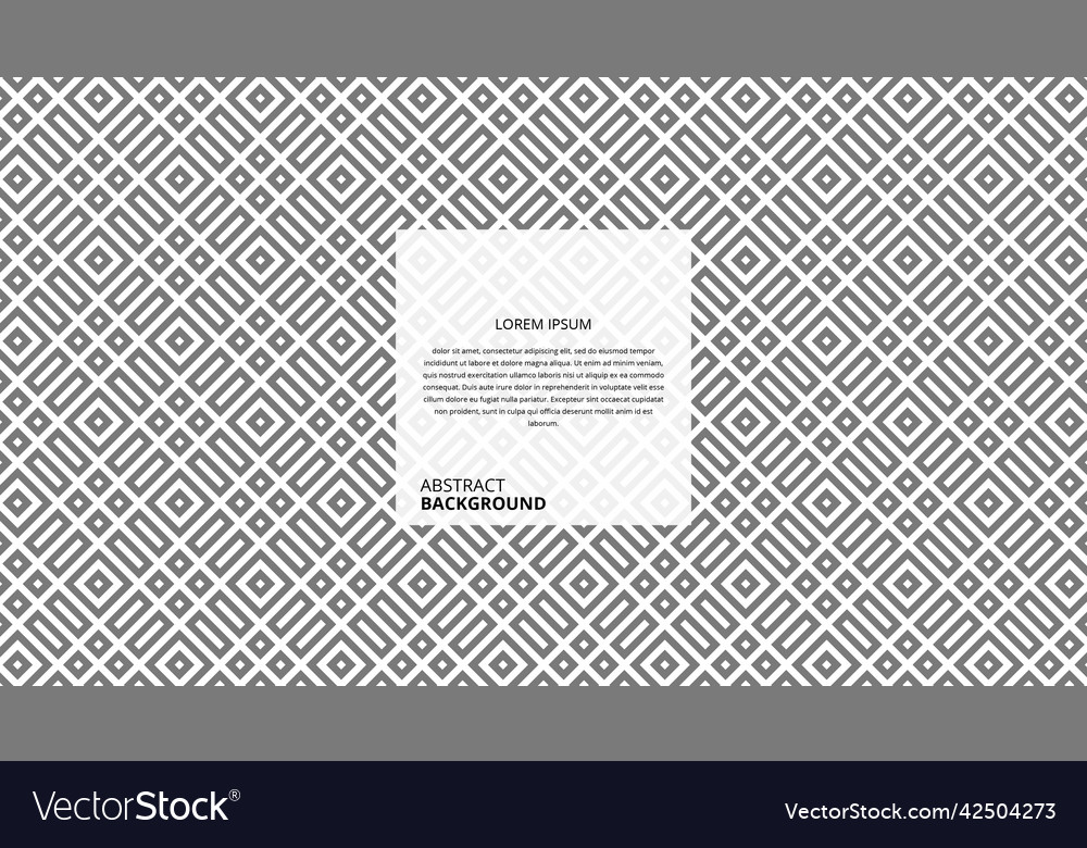 Abstract diagonal squares lines pattern Royalty Free Vector