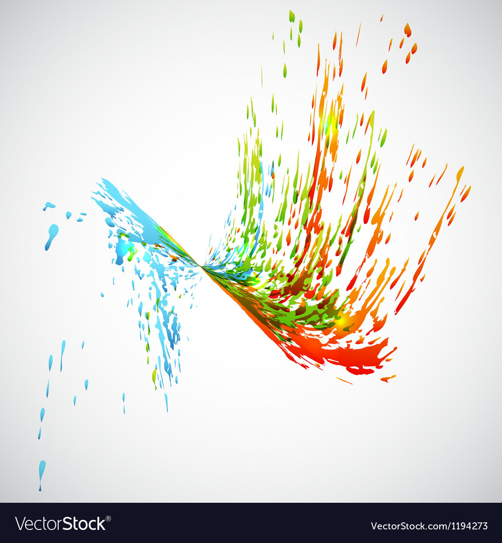 Splash background Royalty Free Vector Image - VectorStock