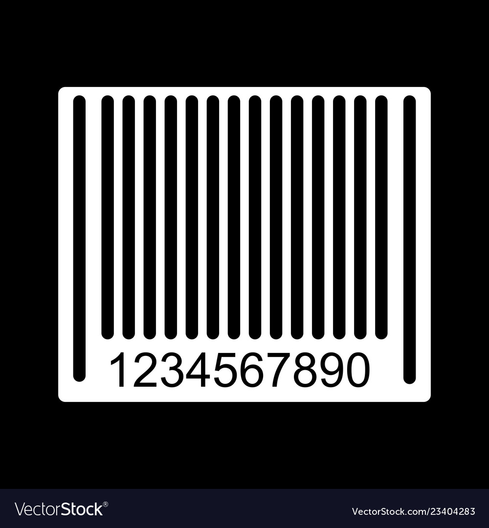 Barcode icon Royalty Free Vector Image - VectorStock