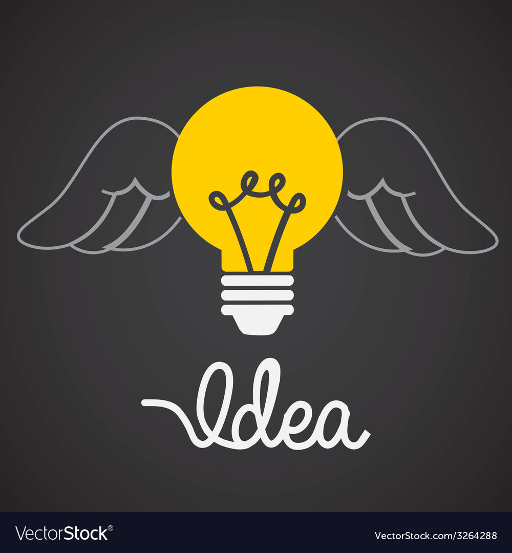 Idea design Royalty Free Vector Image - VectorStock