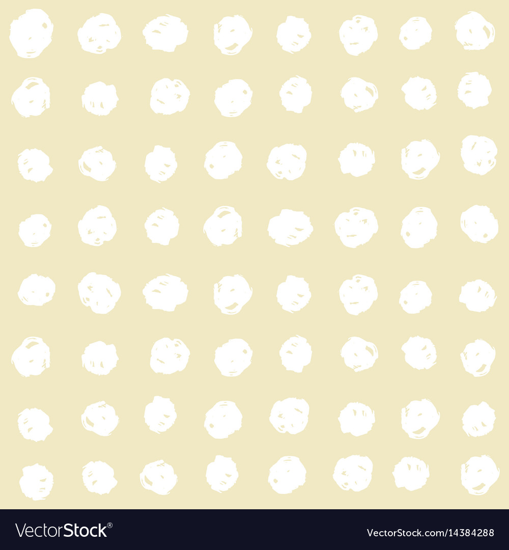 Paint dots seamless pattern Royalty Free Vector Image