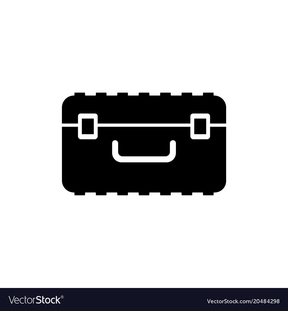 Case flat icon Royalty Free Vector Image - VectorStock