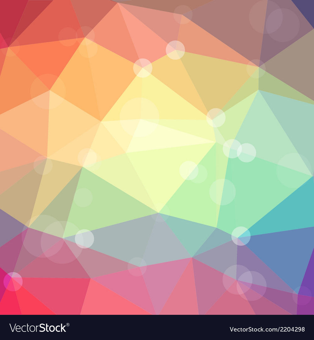 Triangle background Royalty Free Vector Image - VectorStock