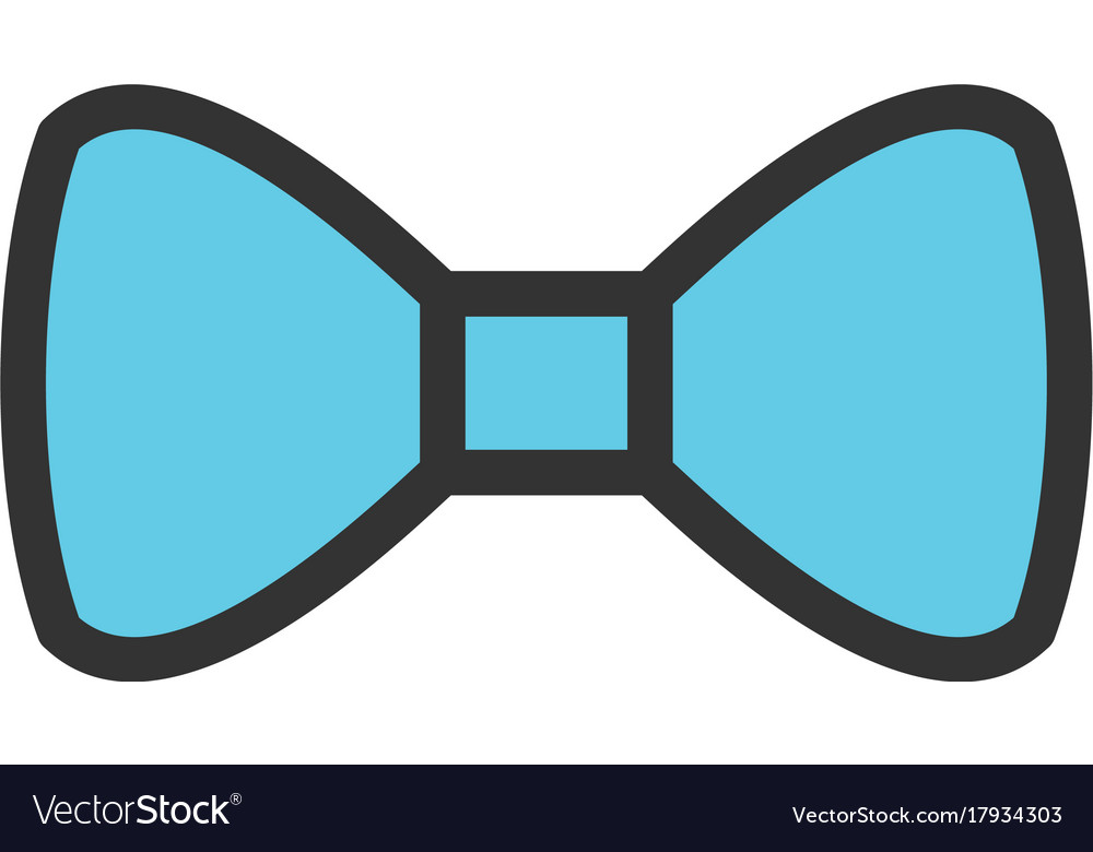 Bow tie Royalty Free Vector Image - VectorStock