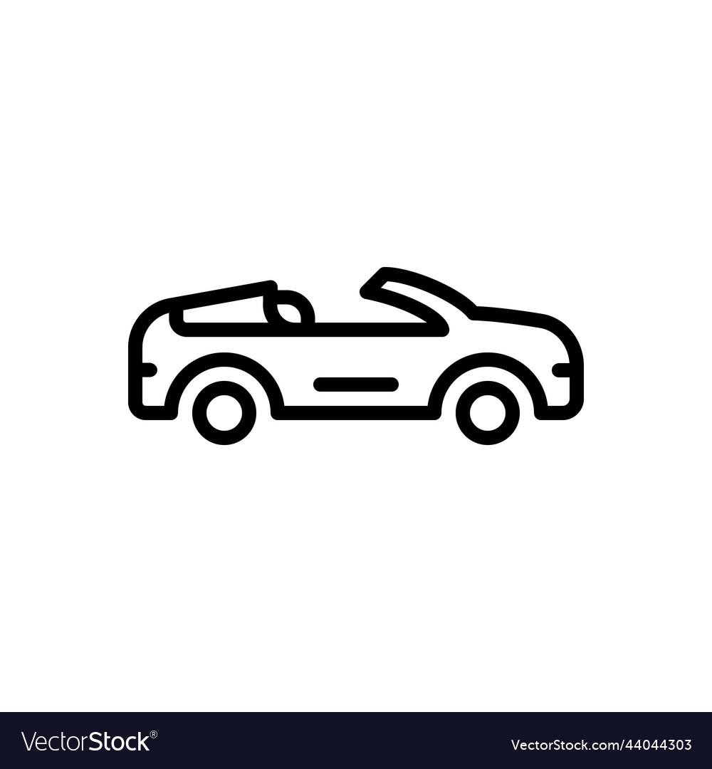 Convertible Royalty Free Vector Image - VectorStock