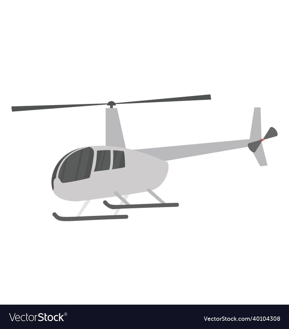 Helicopter Royalty Free Vector Image - VectorStock