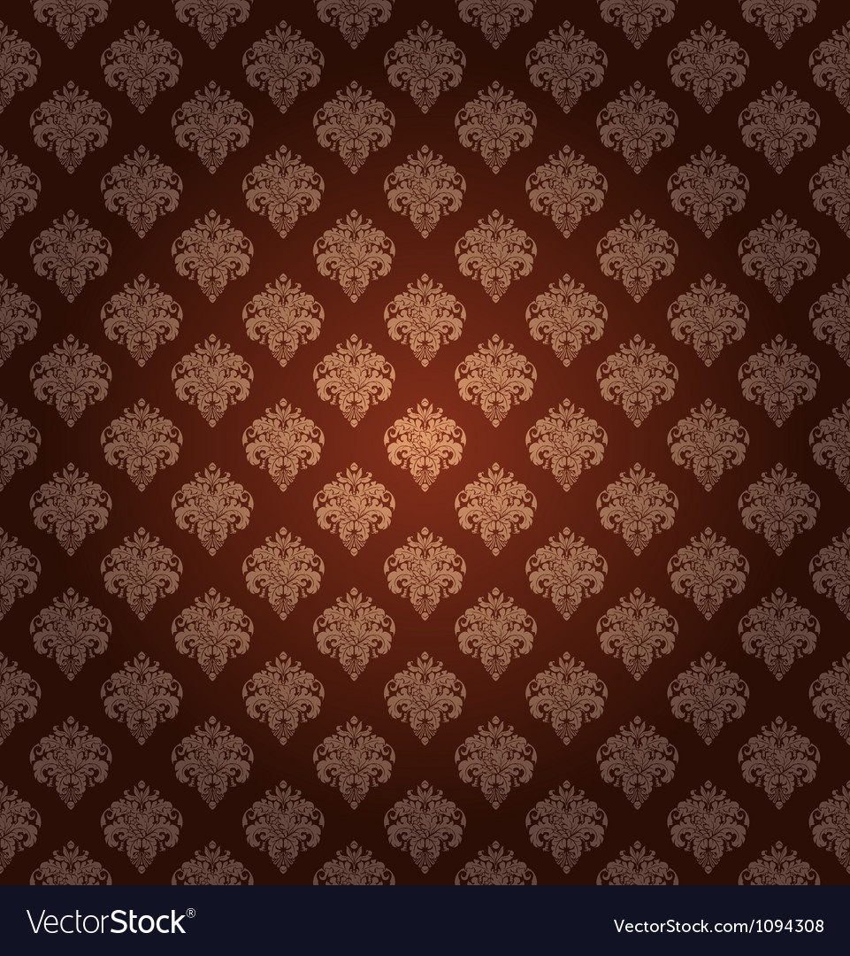 Seamless wallpaper pattern Royalty Free Vector Image