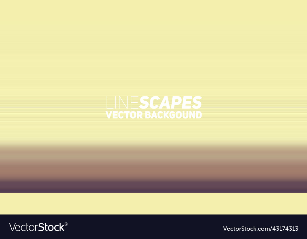Linescapes gradient background minimal gradient Vector Image