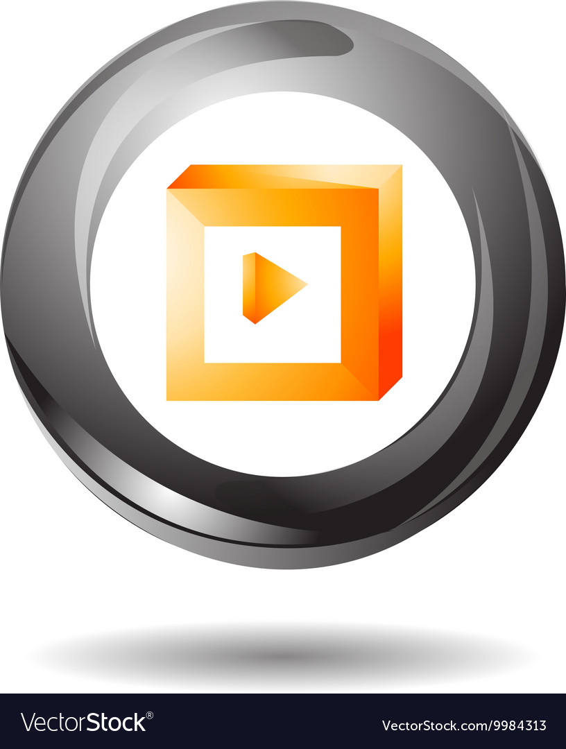 Play Button Royalty Free Vector Image - VectorStock