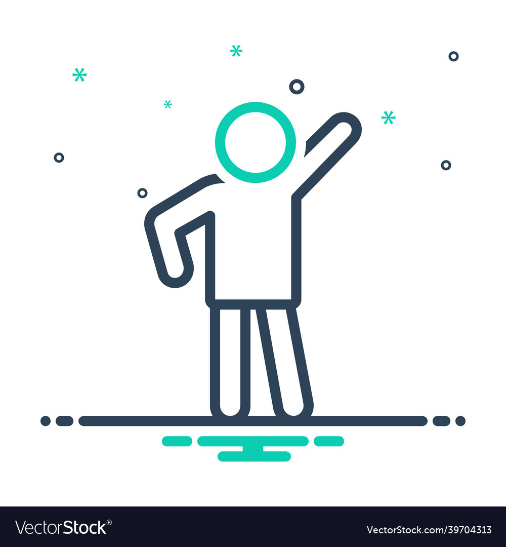 Pose Royalty Free Vector Image - VectorStock
