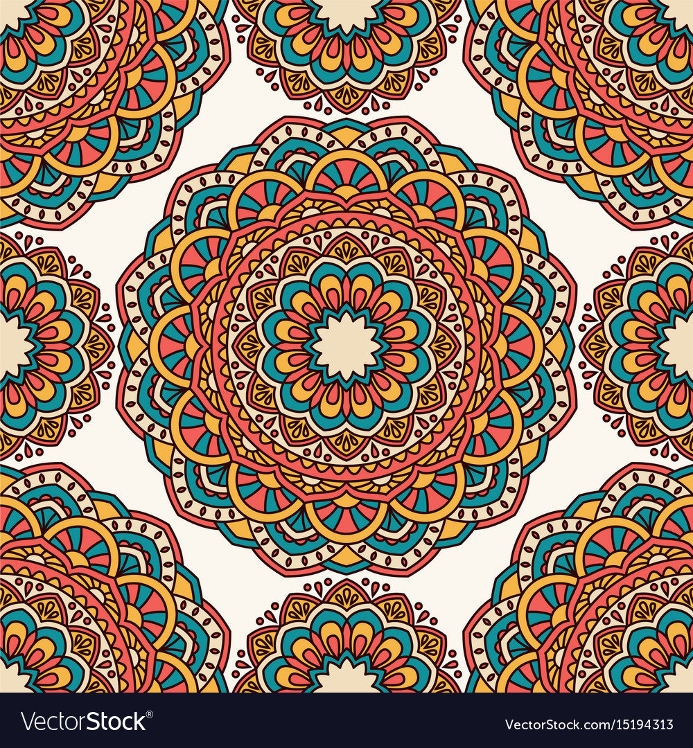 Seamless oriental pattern Royalty Free Vector Image