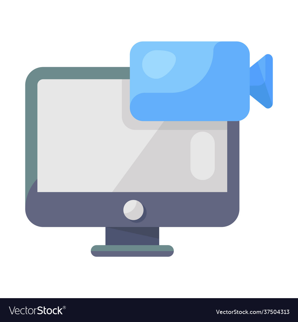 Video call Royalty Free Vector Image - VectorStock