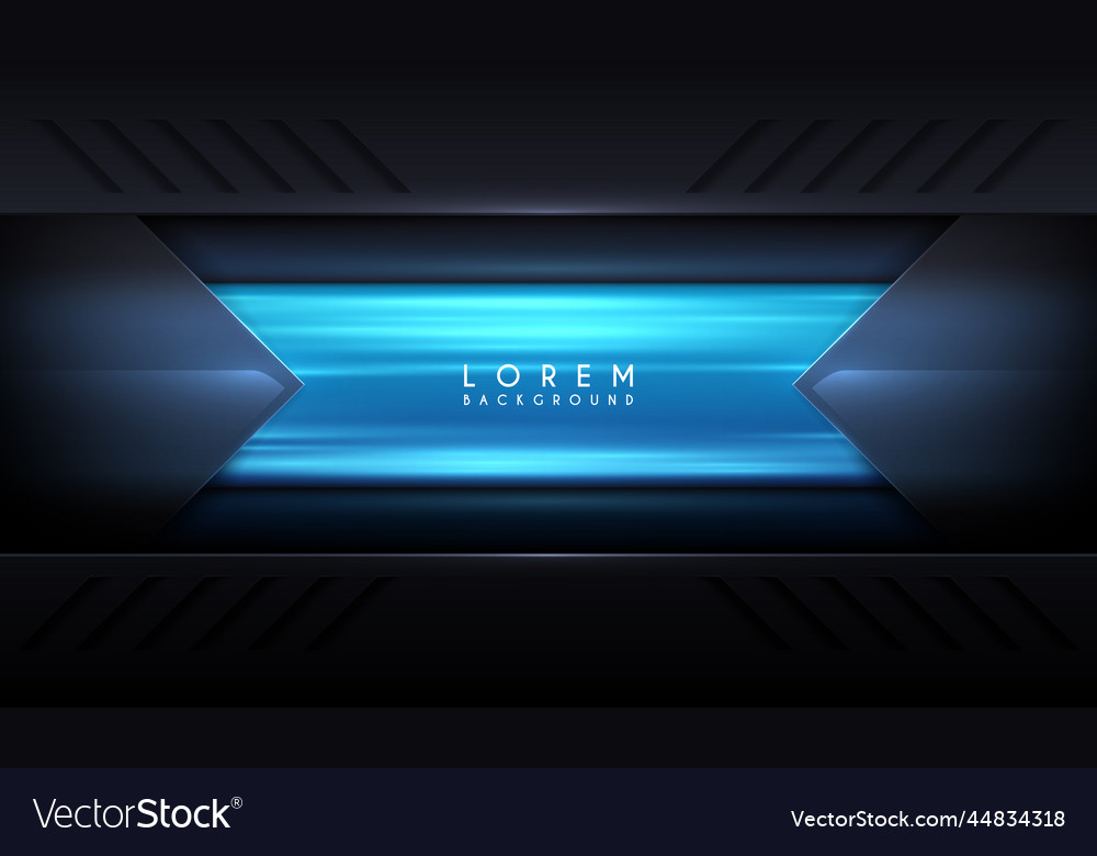 Abstract Black Technology Background Royalty Free Vector