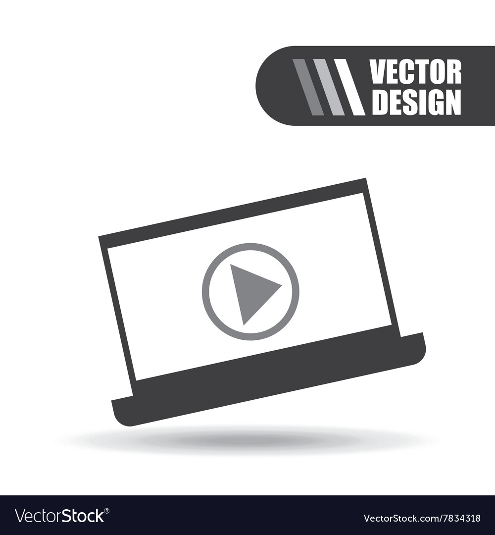 Computer hardware design Royalty Free Vector Image