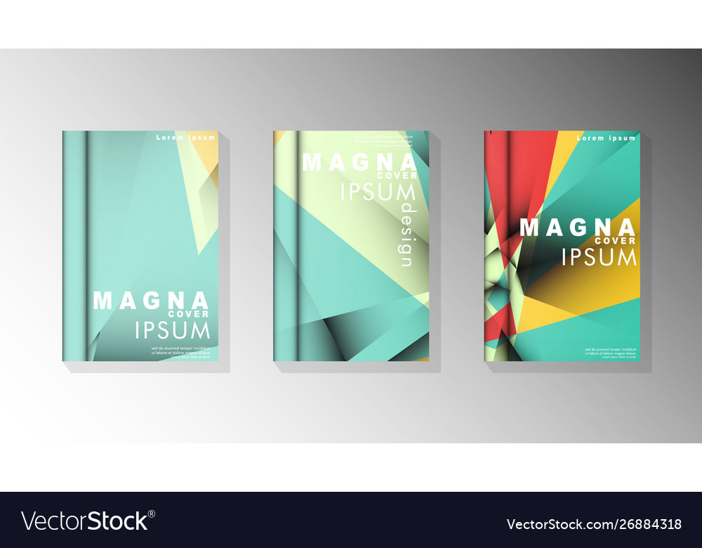 Gradient minimal geometric pattern design Vector Image