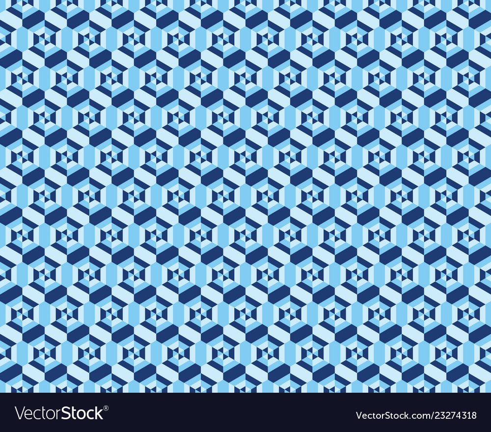 Hexagon seamless pattern Royalty Free Vector Image