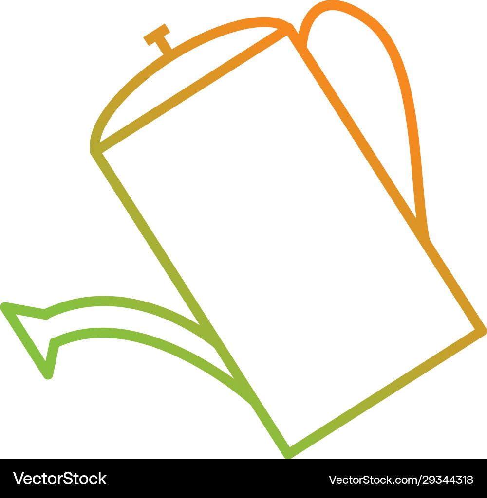 Unique water plant line icon Royalty Free Vector Image