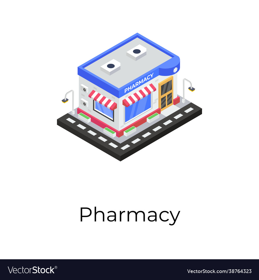 Pharmacy Royalty Free Vector Image - VectorStock