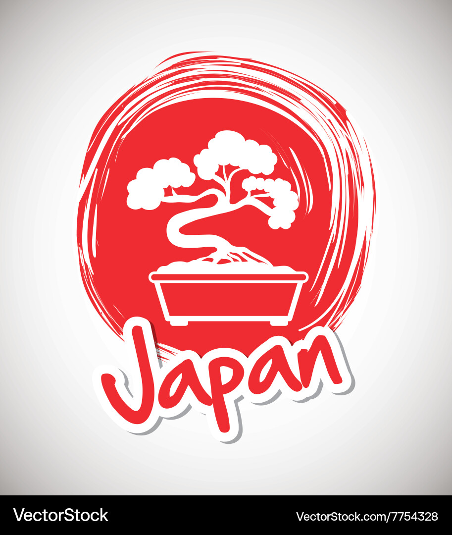 Japan culture design Royalty Free Vector Image