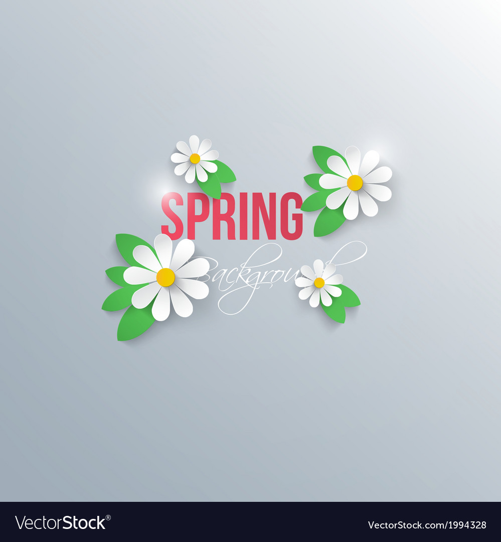 Spring background 3 Royalty Free Vector Image - VectorStock