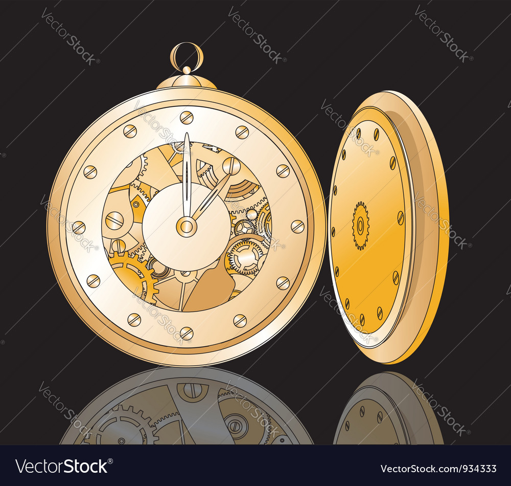 Clockwork Royalty Free Vector Image - VectorStock