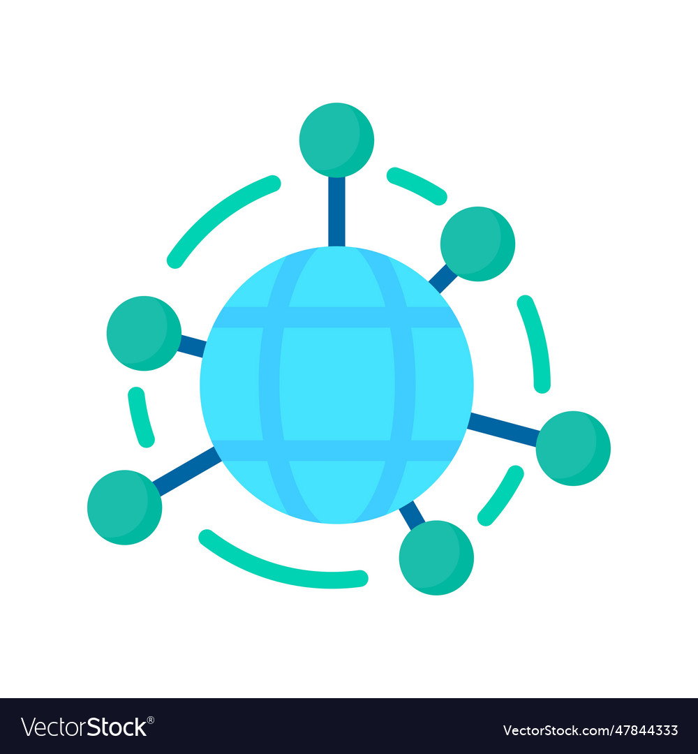 Network icon image Royalty Free Vector Image - VectorStock