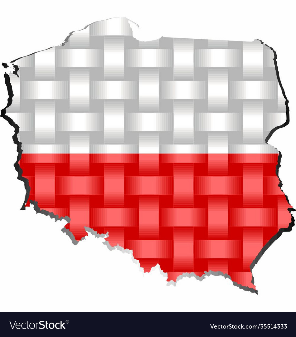 Poland map Royalty Free Vector Image - VectorStock