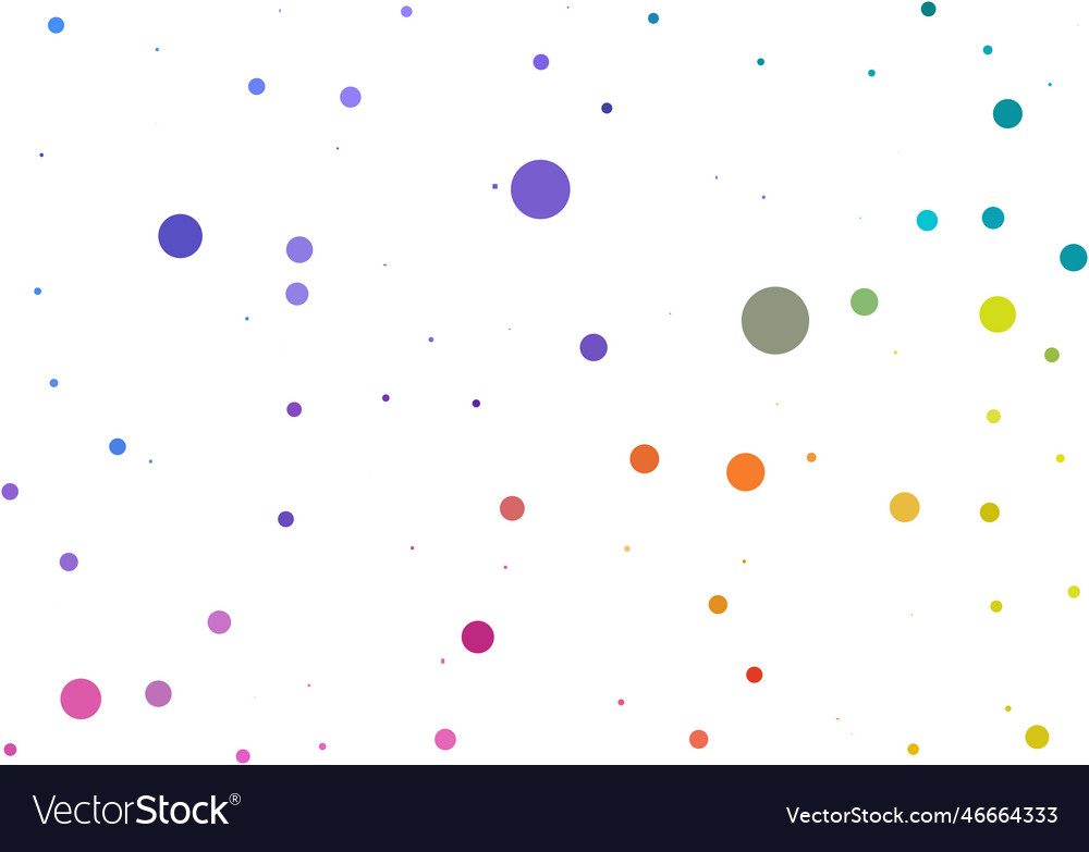 Seamless pattern multi-colored circles on a white Vector Image Seamless pattern multi-colored circles on a white Vector Image