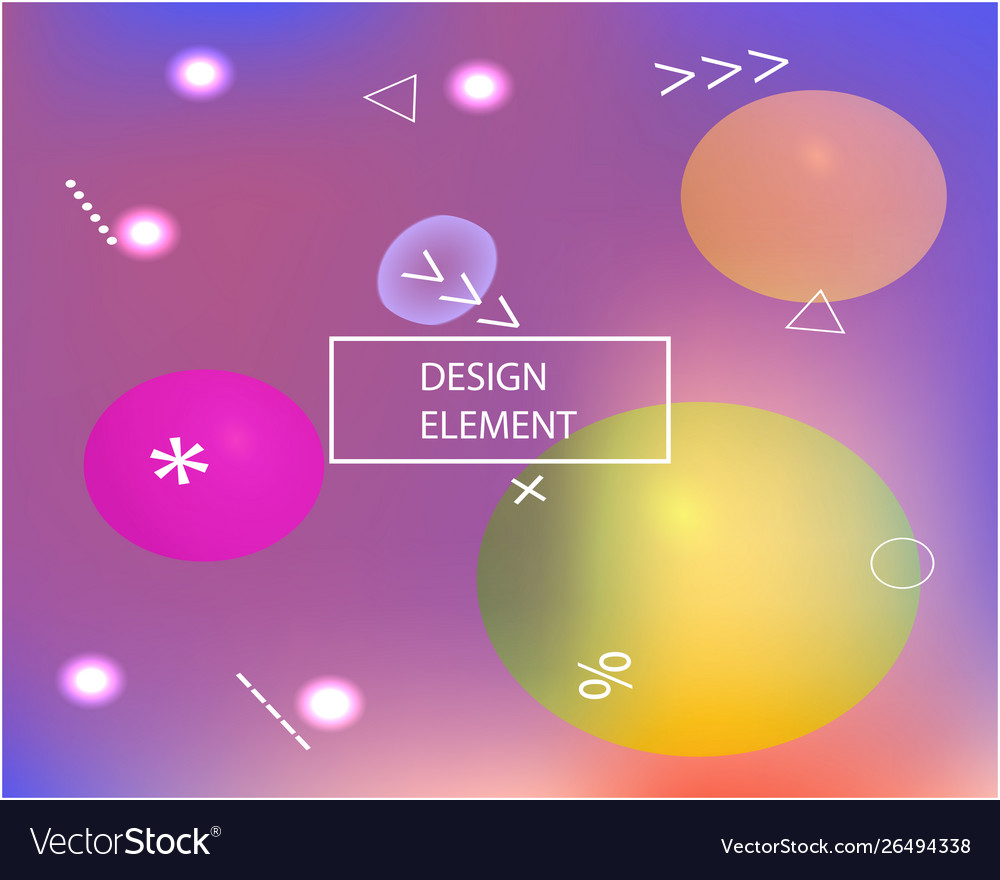Magic backdrop from blurry patterns Royalty Free Vector