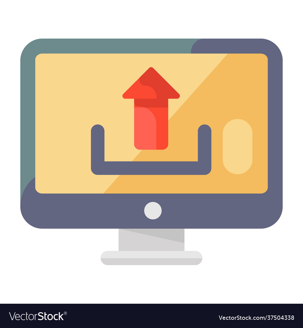 Upload data Royalty Free Vector Image - VectorStock