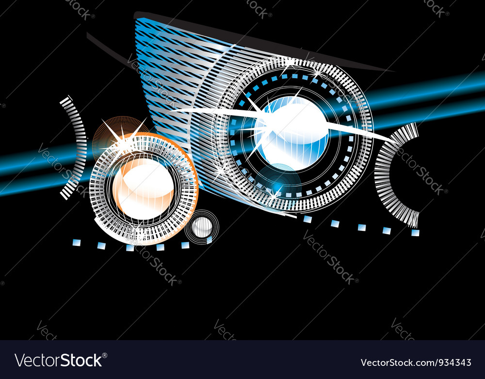 Fancy lights Royalty Free Vector Image - VectorStock