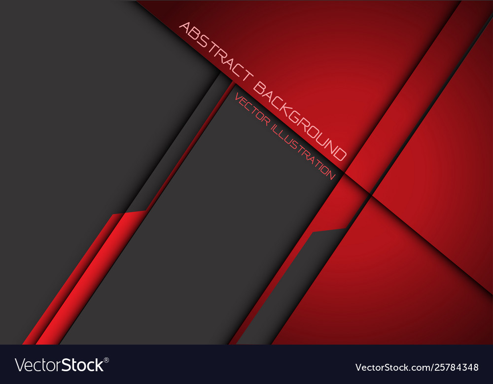 Abstract dark red grey metallic overlap Royalty Free Vector Abstract dark red grey metallic overlap Royalty Free Vector