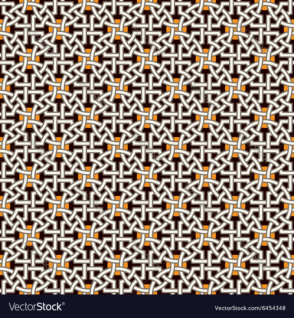 Tangled modern pattern Royalty Free Vector Image