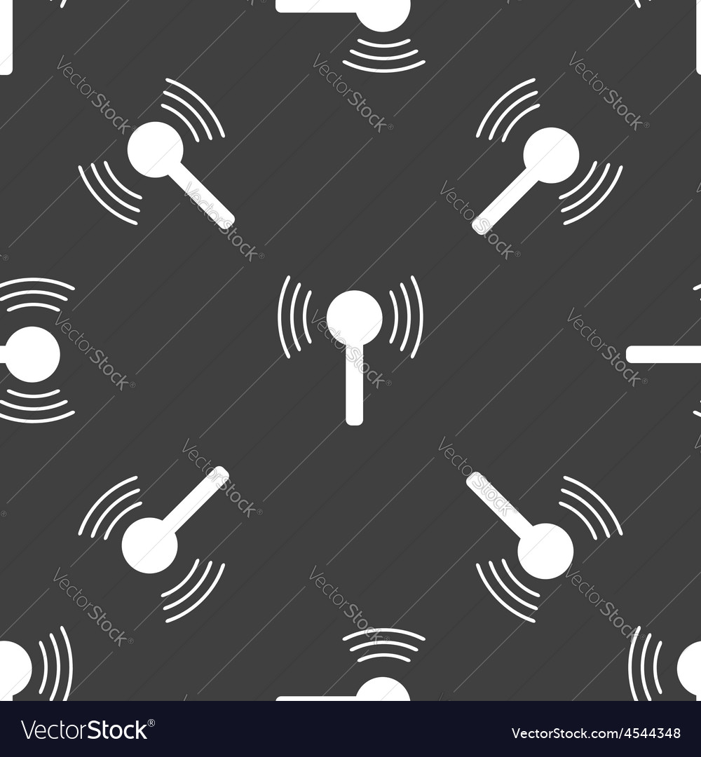 Wireless signal pattern Royalty Free Vector Image