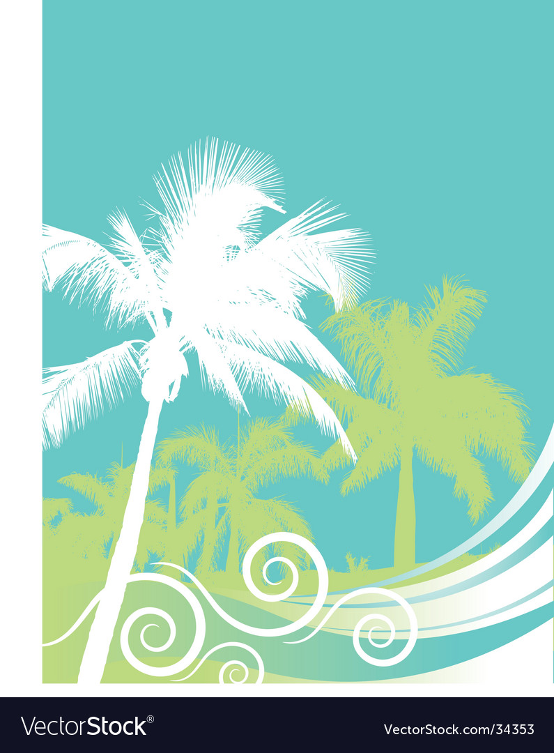 Palm Royalty Free Vector Image - VectorStock