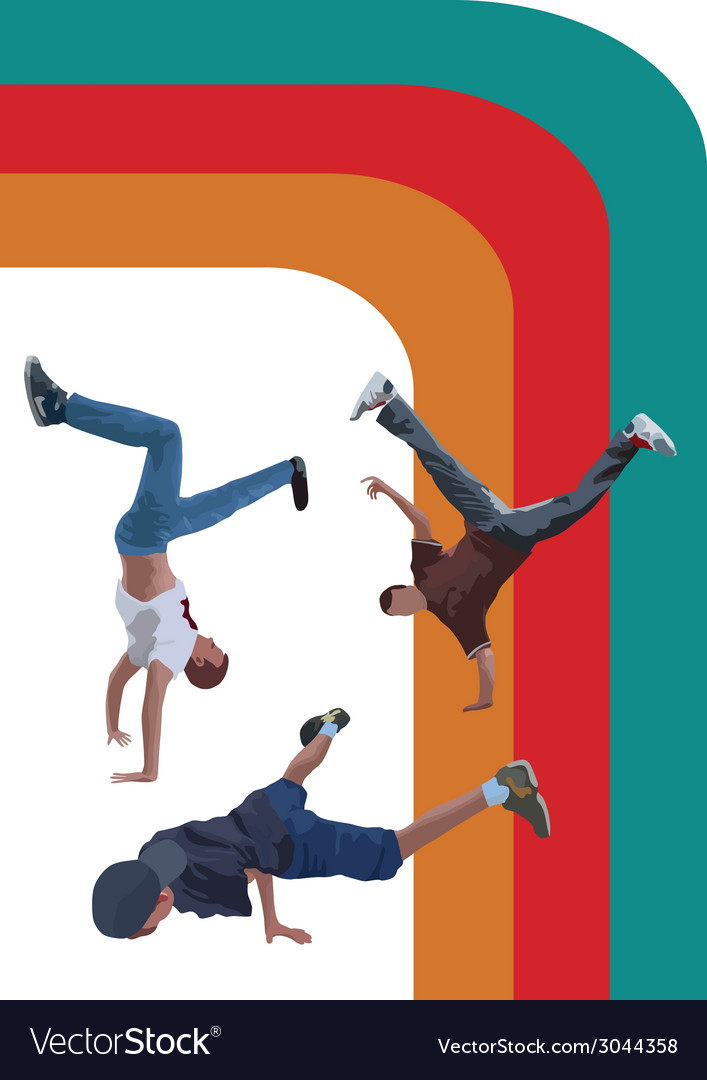 Breakdance Royalty Free Vector Image - VectorStock