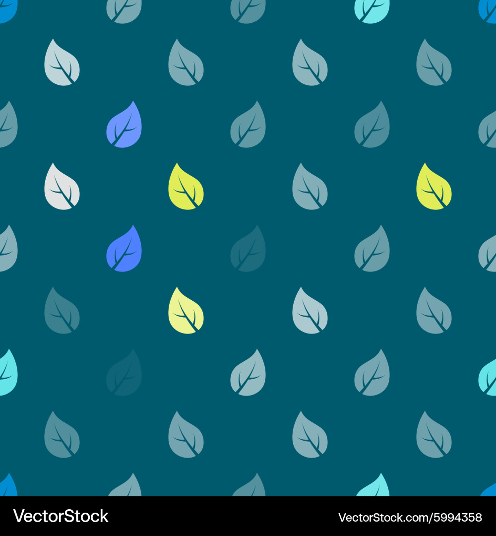 Seamless background with eco icons Royalty Free Vector Image