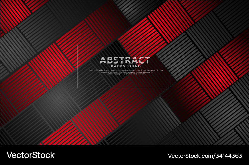 Abstract lines on rectangular shape background Vector Image