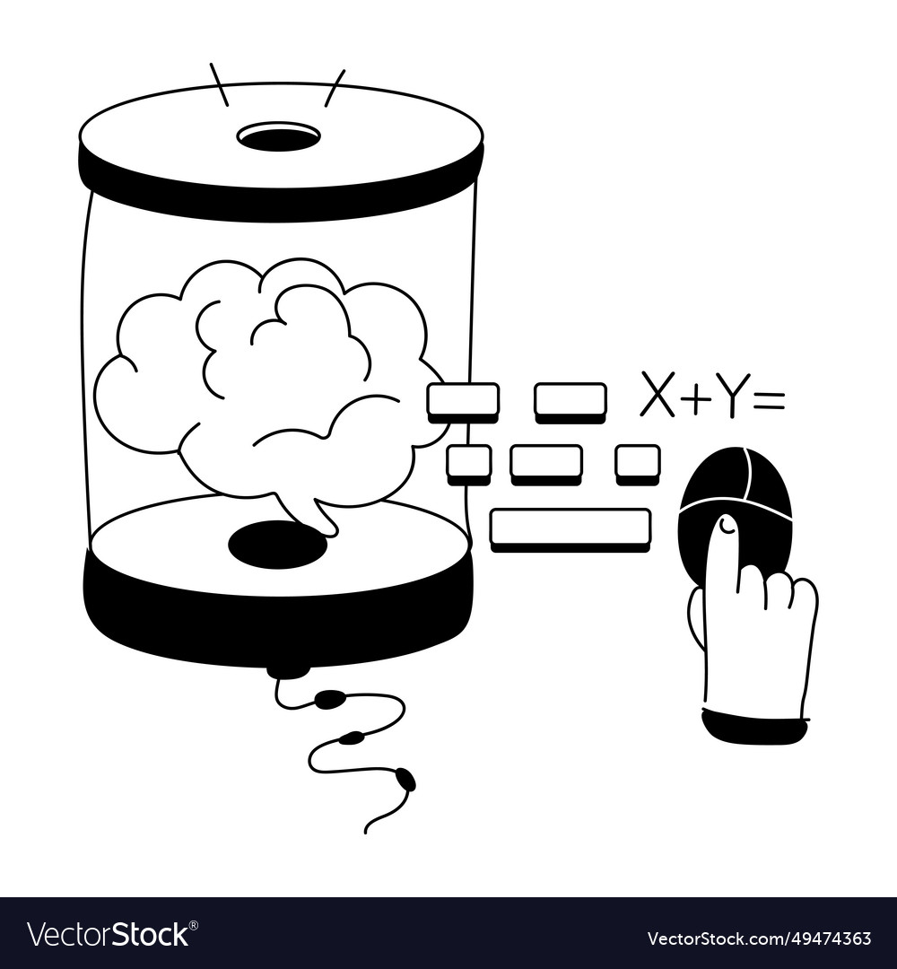 Brain training Royalty Free Vector Image - VectorStock